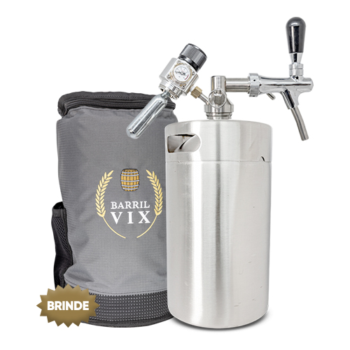 Chopeira de 10L com Torneira Italiana – Barril Vix